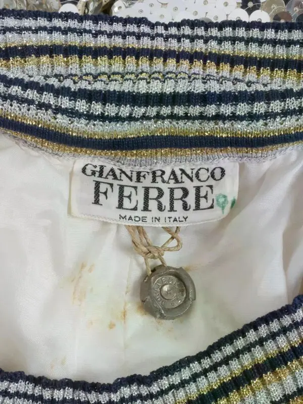 Gianfranco Ferre 1980s Sequinned Trousers