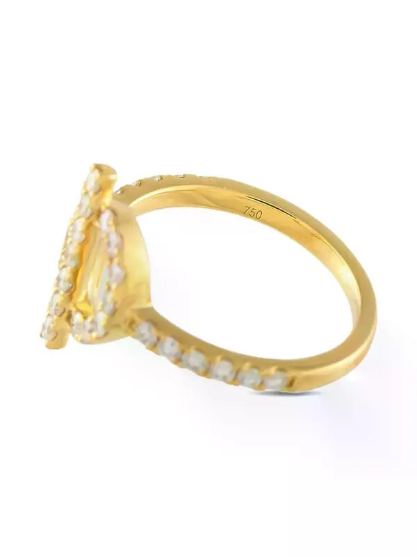 LB EXCLUSIVE 18k Yellow Diamond Ring