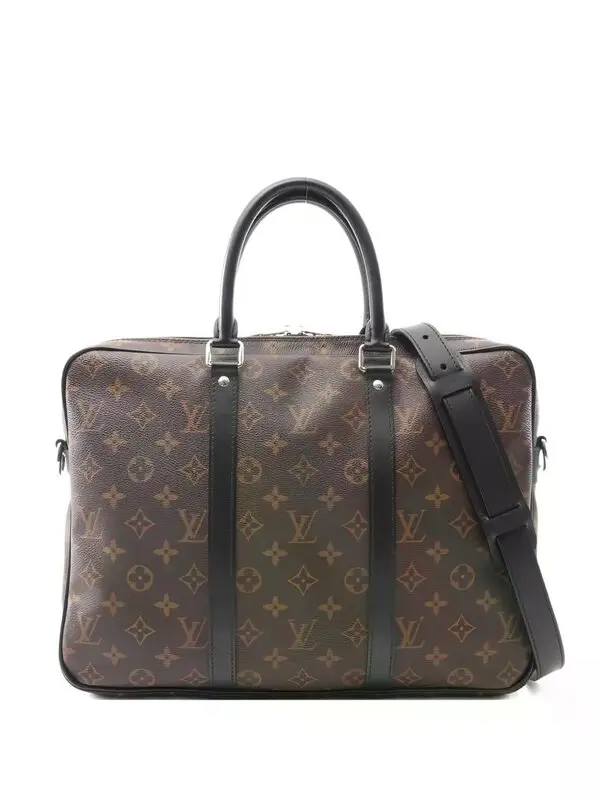 LOUIS VUITTON Porte-documents Voyage Pm Briefcase - Brown