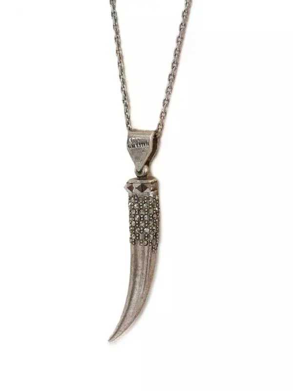JEAN PAUL GAULTIER Horn-shaped Pendant Necklace
