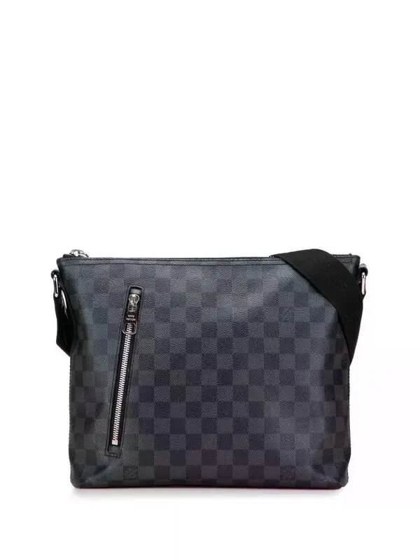 LOUIS VUITTON Damier Graphite Mick Pm Crossbody Bag - Black