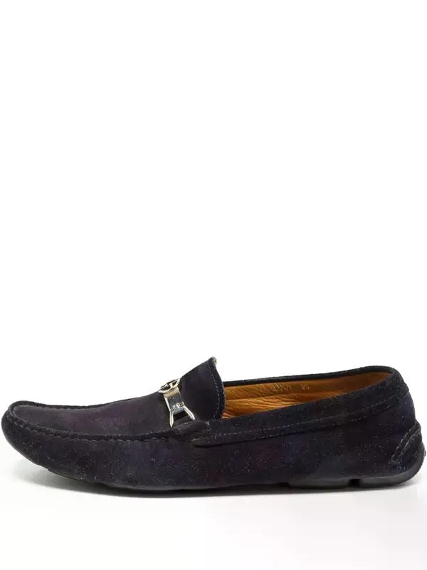 Giorgio Armani Logo-plaque Loafers