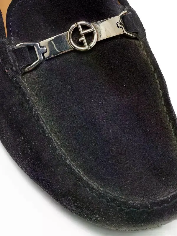 Giorgio Armani Logo-plaque Loafers