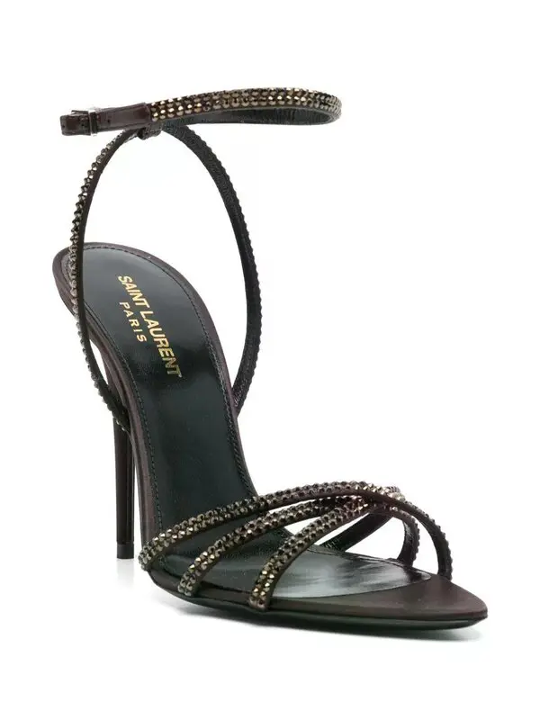 Saint Laurent 105mm Strappy Sandals