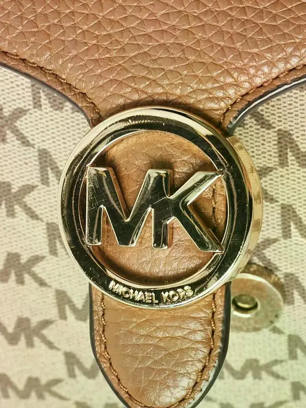 Michael Kors Monogram Crossbody Bag