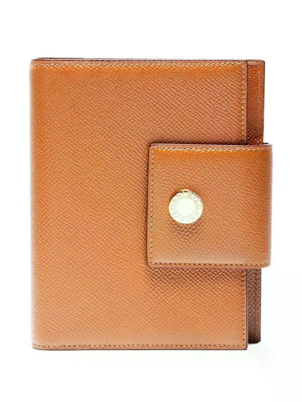 BVLGARI 2006 Leather Book Holder - Brown