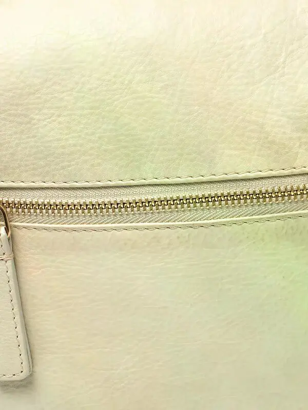 Emporio Armani Leather Tote Bag - Neutrals