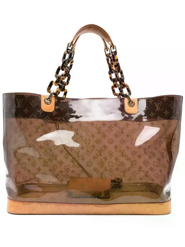 LOUIS VUITTON 2003 Monogram Print Tote Bag