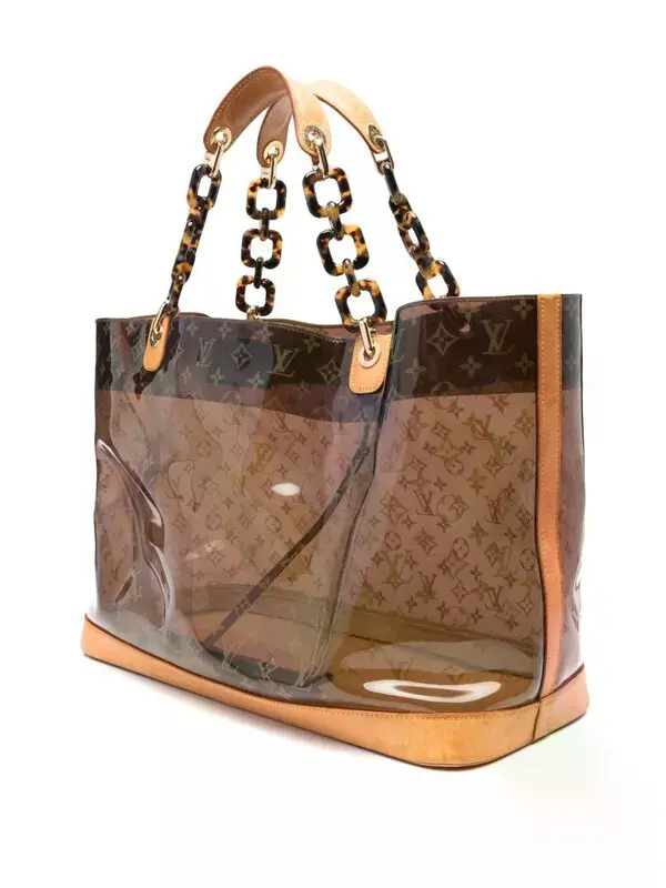 LOUIS VUITTON 2003 Monogram Print Tote Bag