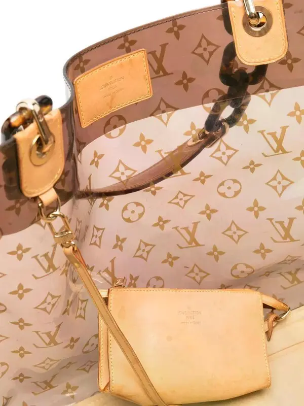 LOUIS VUITTON 2003 Monogram Print Tote Bag