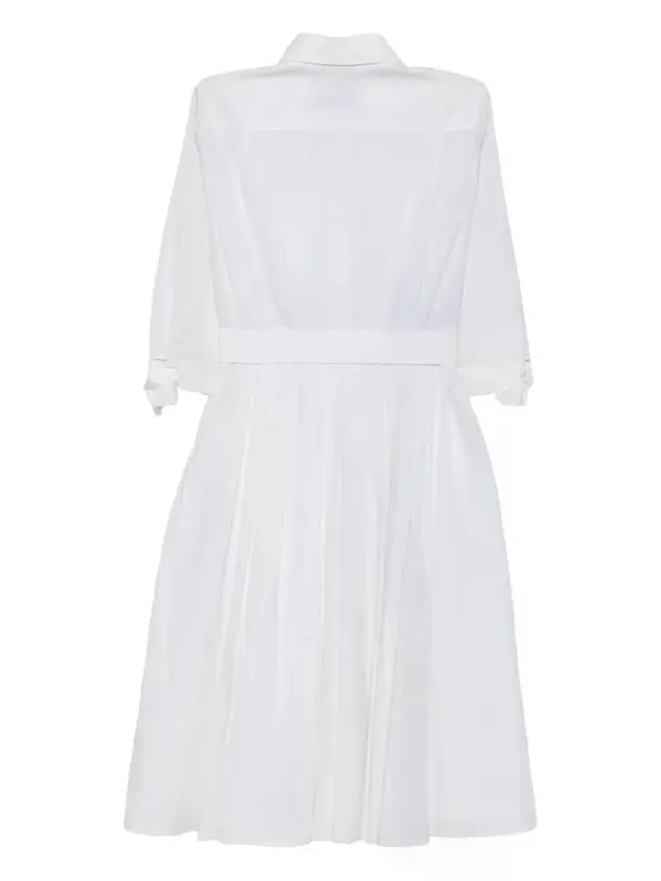 Prada Pleated Shirt Dress