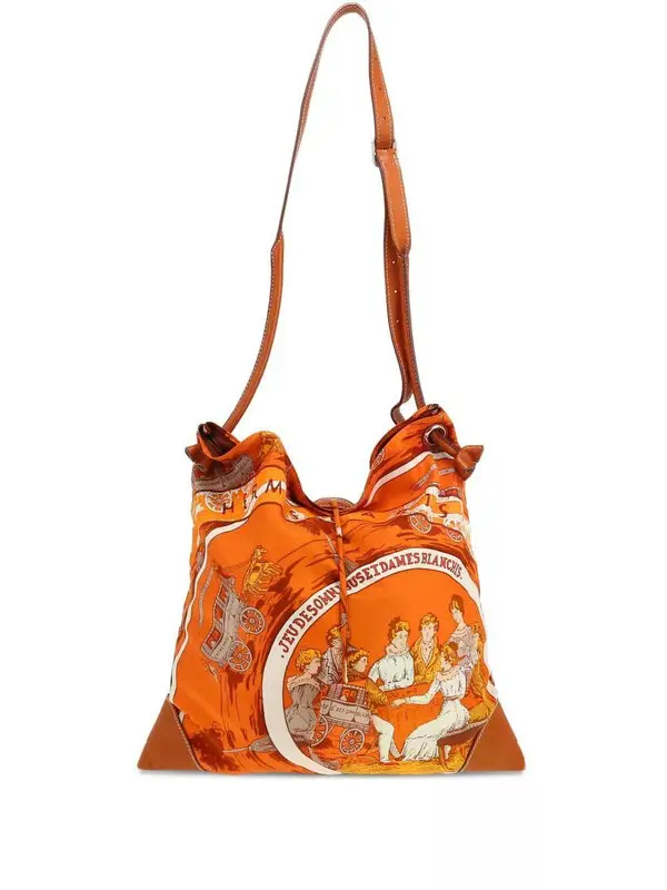 Hermès Silk City Shoulder Bag