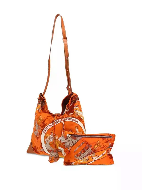 Hermès Silk City Shoulder Bag