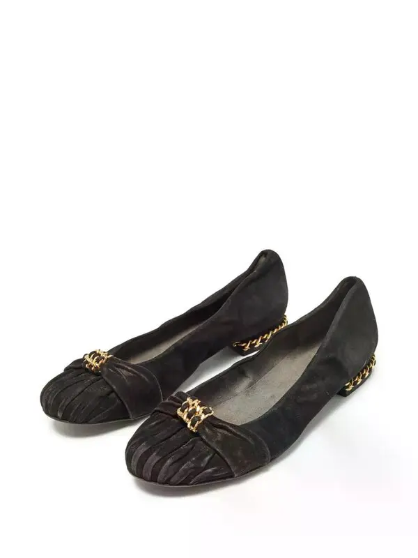 STUART WEITZMAN Chain-detail Flats