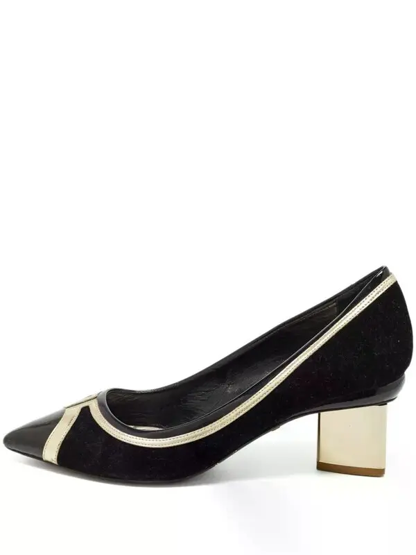 NICHOLAS KIRKWOOD 60mm Pointed-toe Block-heel Pumps