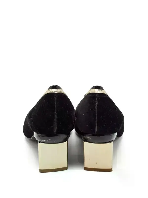 NICHOLAS KIRKWOOD 60mm Pointed-toe Block-heel Pumps