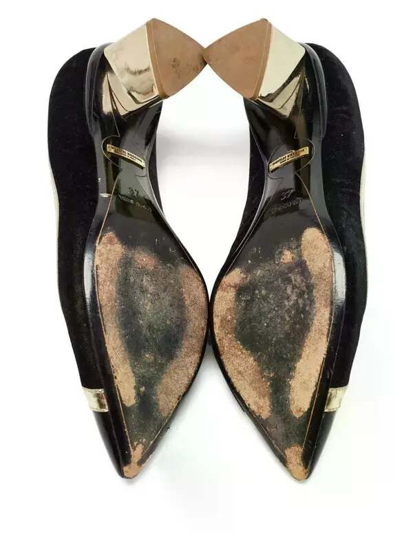 NICHOLAS KIRKWOOD 60mm Pointed-toe Block-heel Pumps