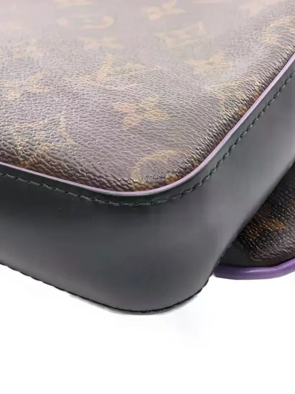 LOUIS VUITTON Trio Messenger Bag Monogram Macassar 2021 - Brown