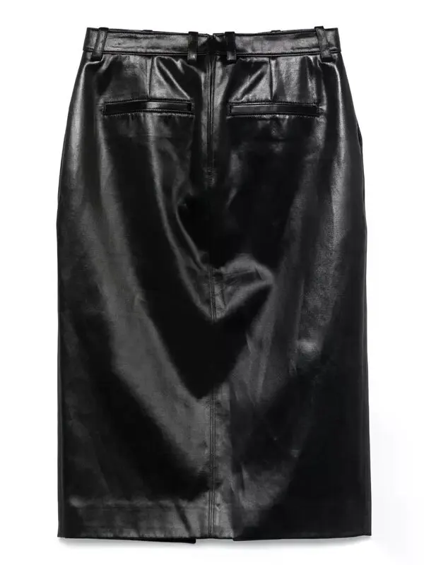 Saint Laurent Pencil Midi Skirt
