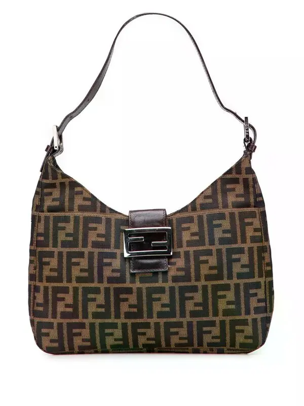 Fendi 20th Century Zucca Canvas Shoulder Bag