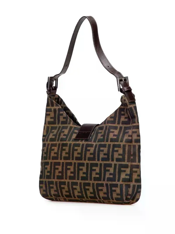 Fendi 20th Century Zucca Canvas Shoulder Bag