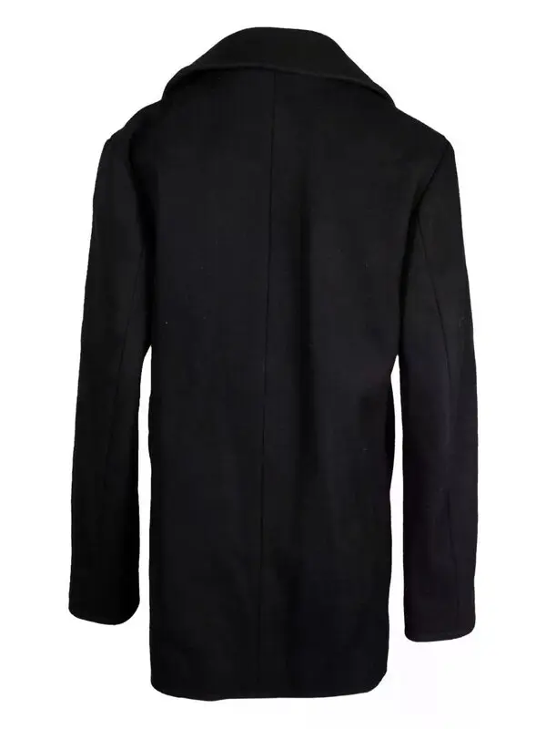 Saint Laurent Double-breasted Wool Pea Coat