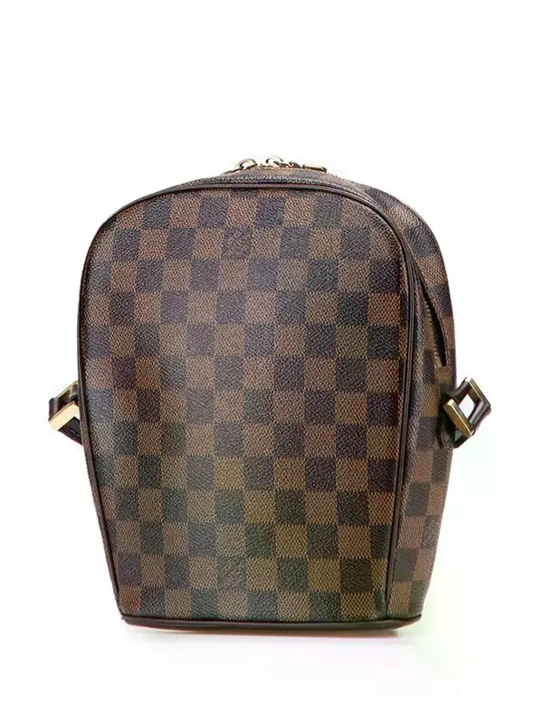 LOUIS VUITTON 2008 Damier Ebene Ipanema Pm Crossbody Bag - Brown