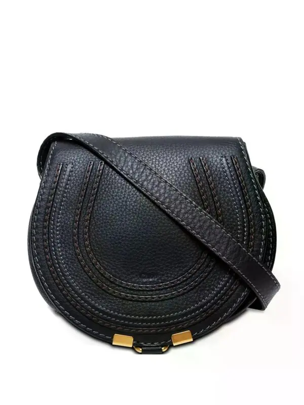 Chloé Marcie Shoulder Bag - Black