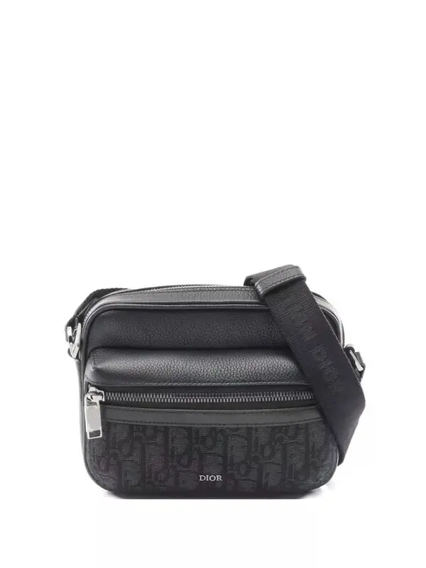 Dior 2010s Mini Rider 2.0 Messenger Bag - Black