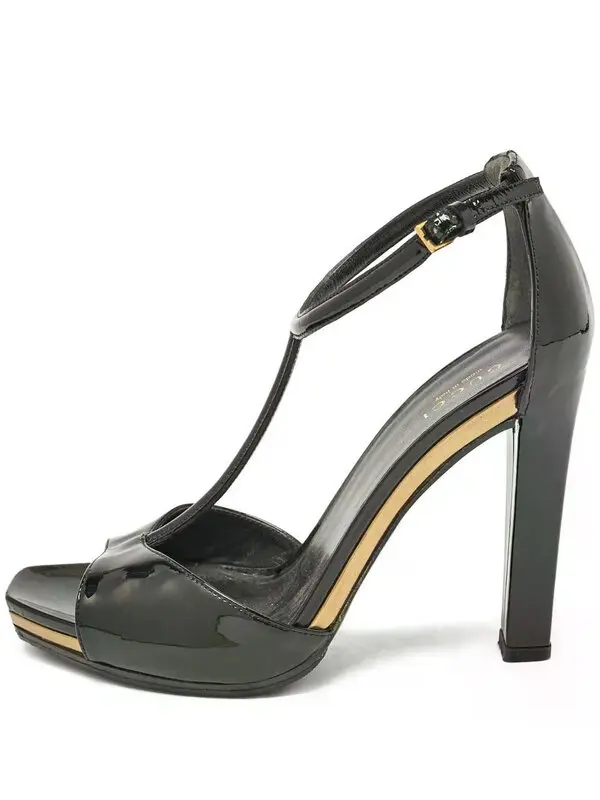 Gucci 110mm T-strap Patent-leather Pumps