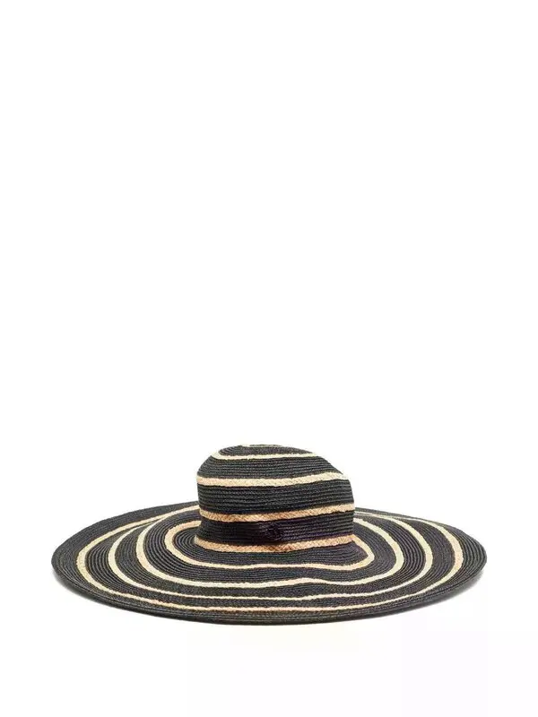 MAISON MICHEL Wide-brim Sun Hat