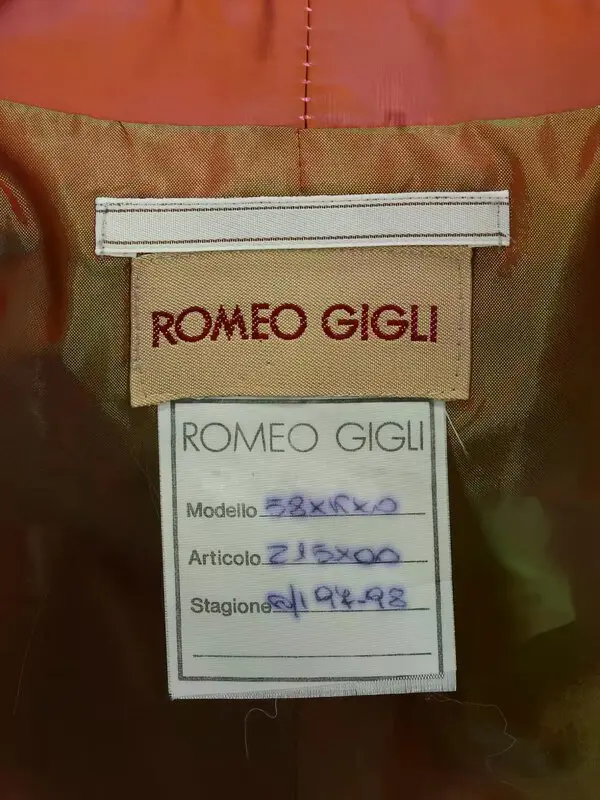 ROMEO GIGLI 1997-1998 Double-breasted Waistcoat