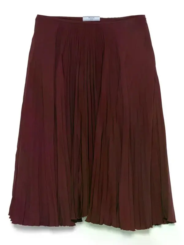 Prada 2000s Pleated Skirt
