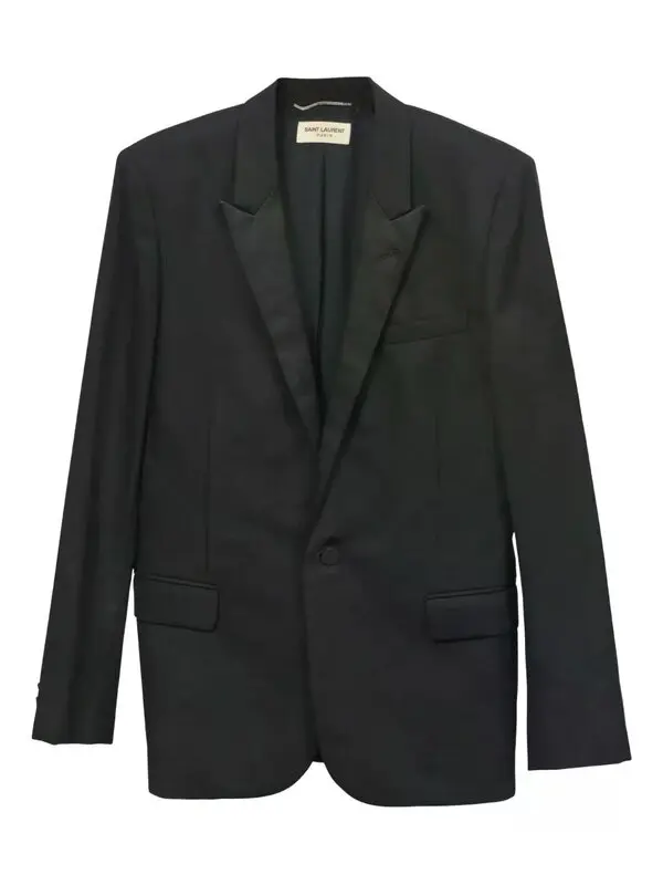 Saint Laurent Satin-lapel Blazer