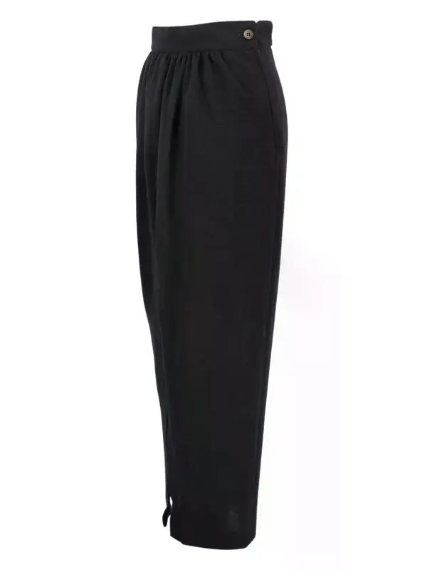 Gianfranco Ferre Wool Midi Skirt