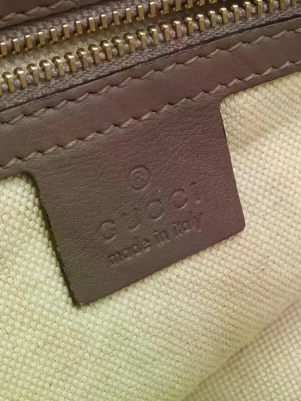 Gucci Monogram-embossed Tote Bag