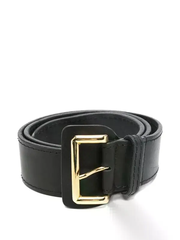 Gianfranco Ferre 1990s Leather Belt - Black