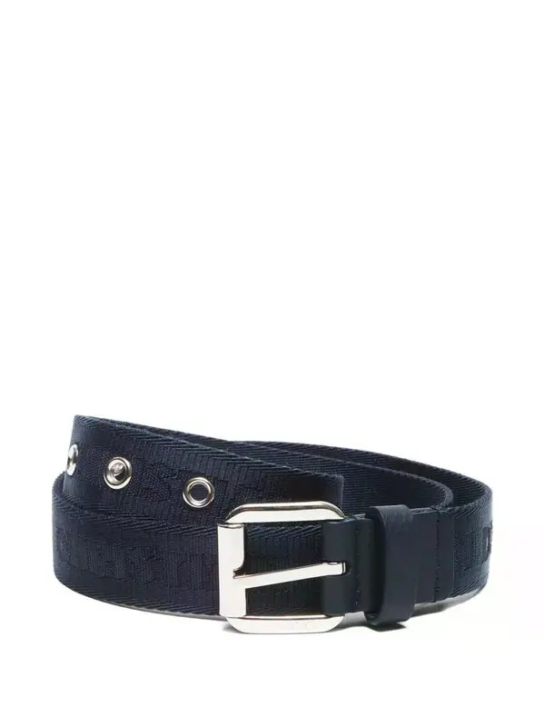 Dior Jacquard Logo Belt - Blue