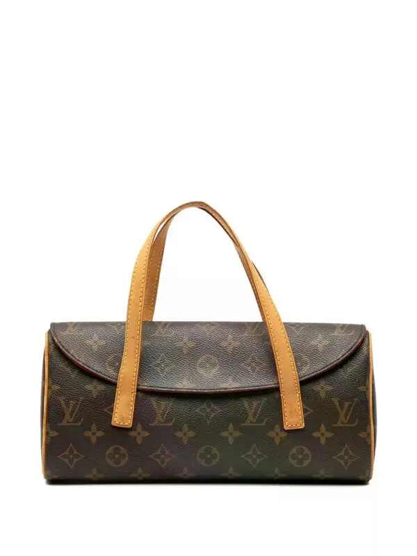 LOUIS VUITTON 2003 Monogram Sonatine Handbag - Brown