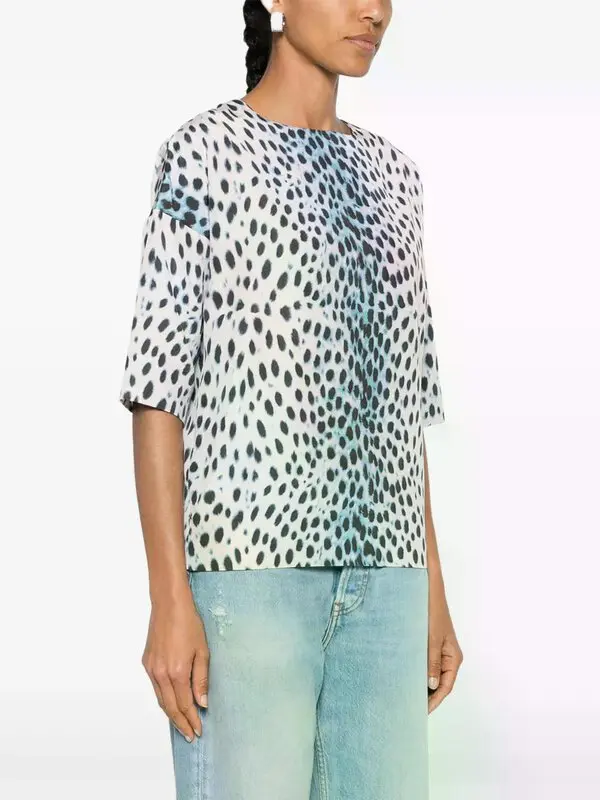 Dior Animal-print Blouse