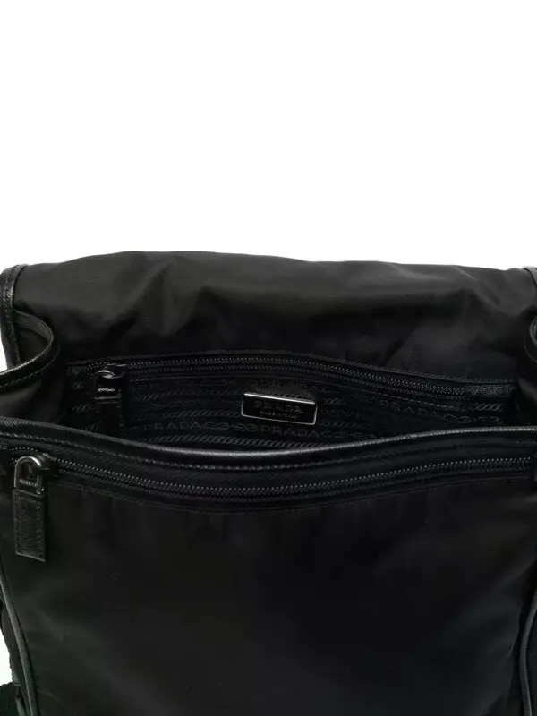 Prada 2010s Buckle Messenger Bag