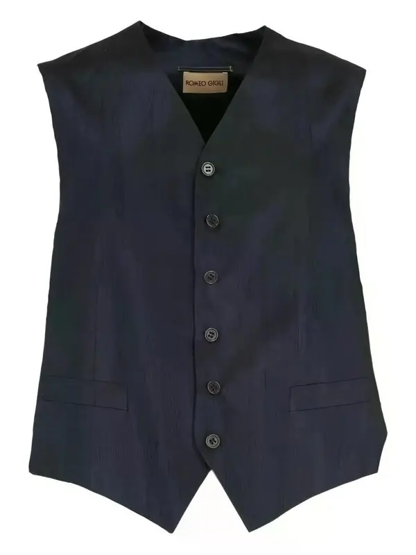 ROMEO GIGLI 1990s Silk Waistcoat