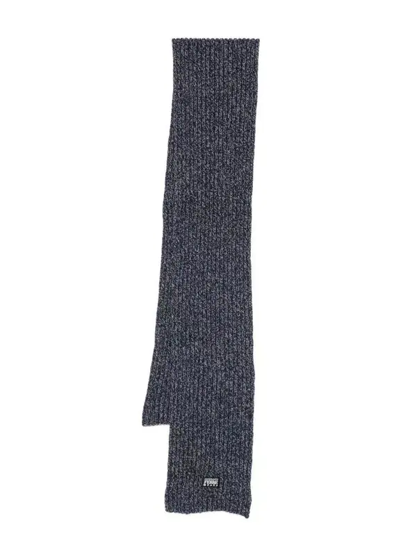 Gianfranco Ferre 2000's Knitted Scarf - Blue