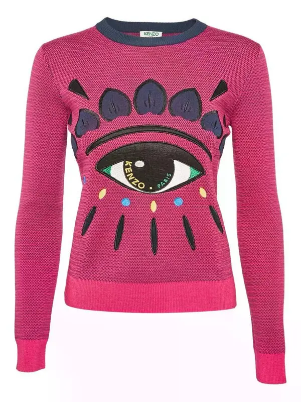 Kenzo Eye-detail Knit Sweater