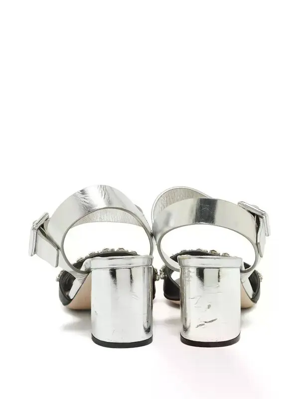 Miu Miu 70mm Crystal-embellished Sandals