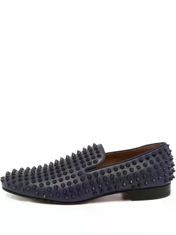 CHRISTIAN LOUBOUTIN Studded Leather Loafers