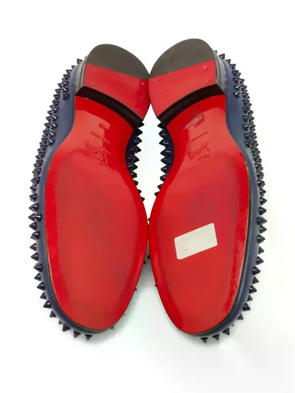 CHRISTIAN LOUBOUTIN Studded Leather Loafers