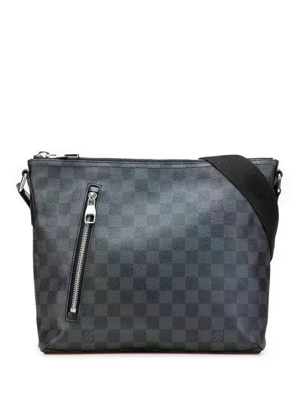 LOUIS VUITTON Damier Graphite Mick Pm Crossbody Bag - Black