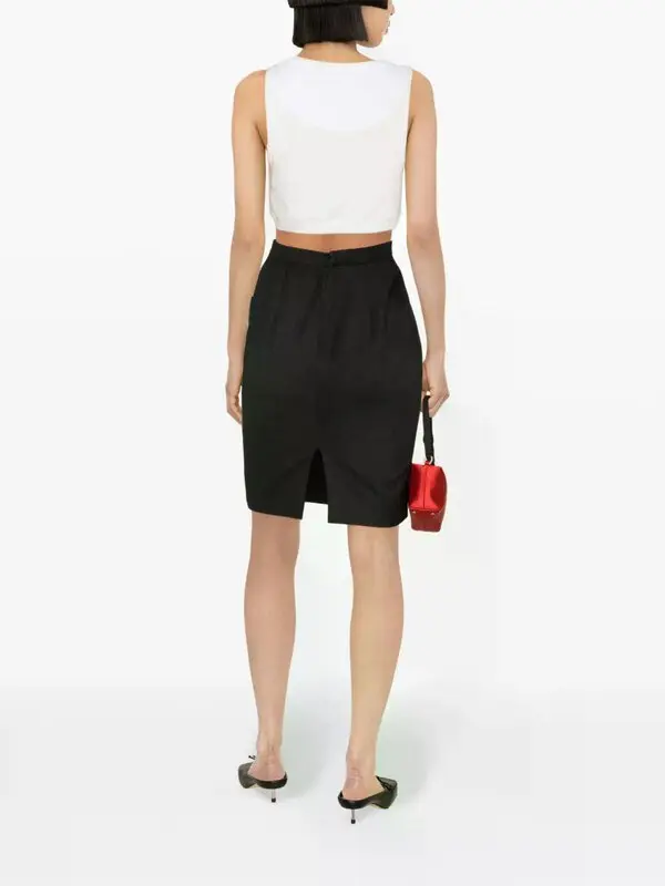 Valentino Garavani 1990s Wool Pencil Skirt
