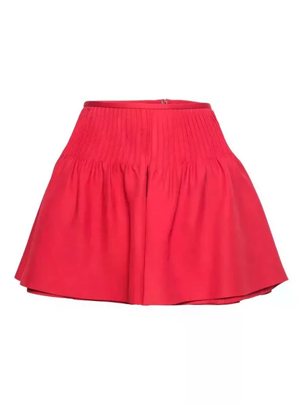 Valentino Garavani Pleated A-line Shorts